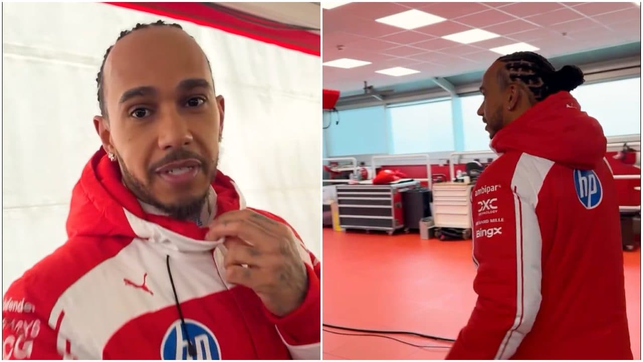 Lewis Hamilton mostra quello che non si è visto del debutto della ...