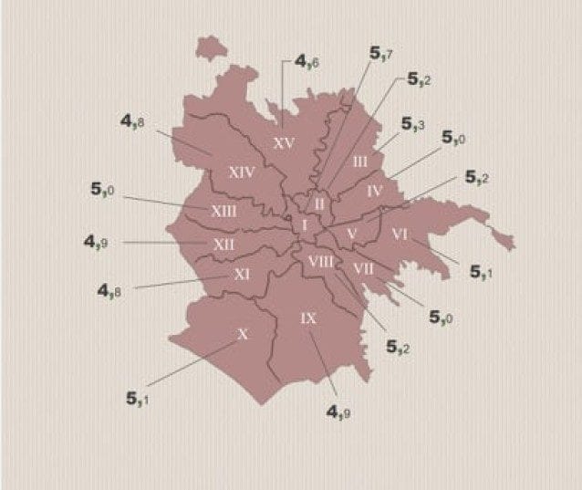 Classifica sulla qualità della vita nei Municipi di Roma: vince il ...