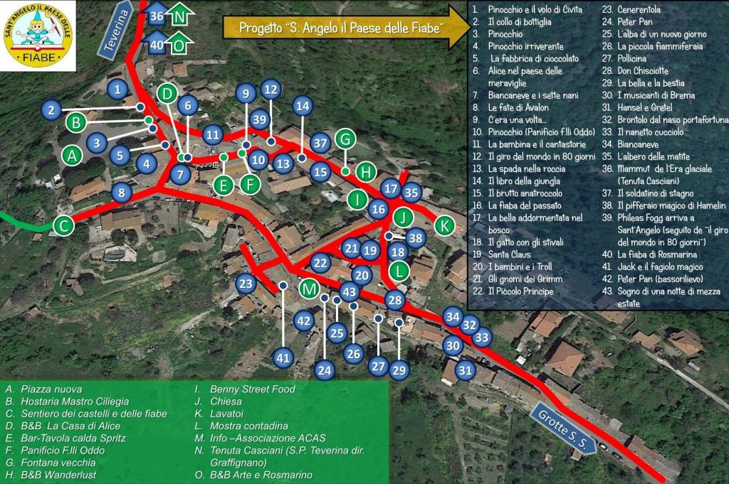 St Angelo Italy Map _ Sant’Angelo Maps – AGAY
