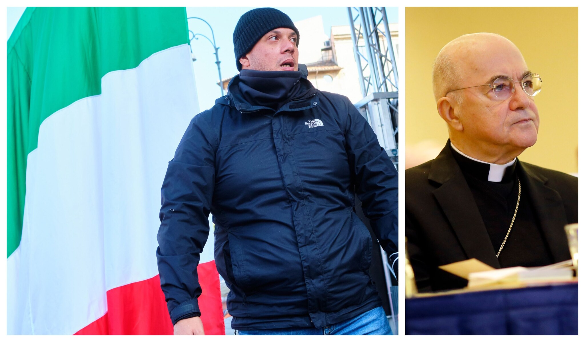 Giuliano Castellino lascia Forza Nuova per Monsignor Viganò, l'anti ...