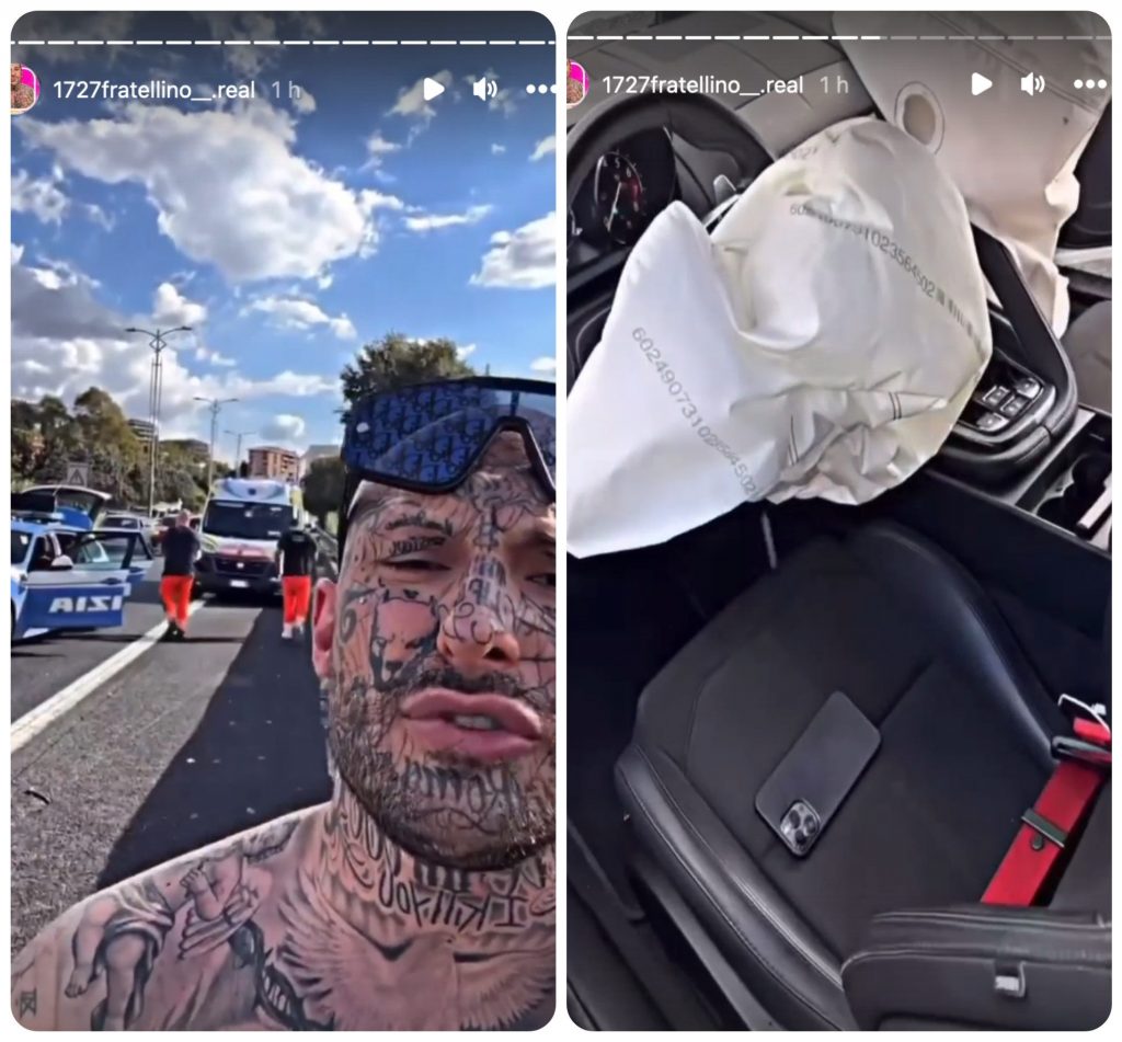 Algero Corretini 1727 Wrldstar in Jaguar si schianta di nuovo: "Ho ...