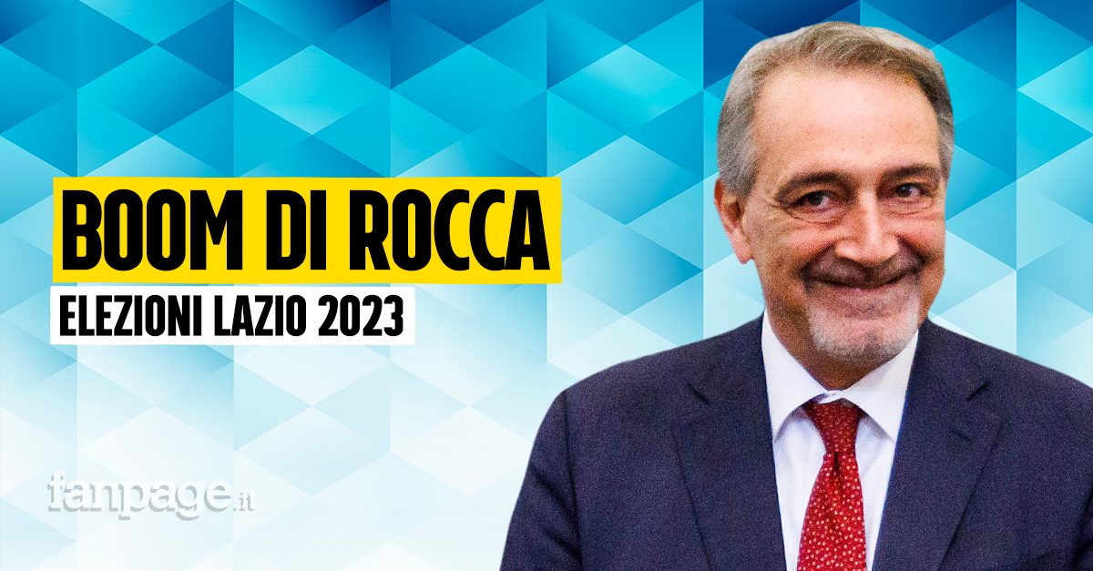 Chi ha vinto le elezioni regionali nel Lazio: Francesco Rocca nuovo ...
