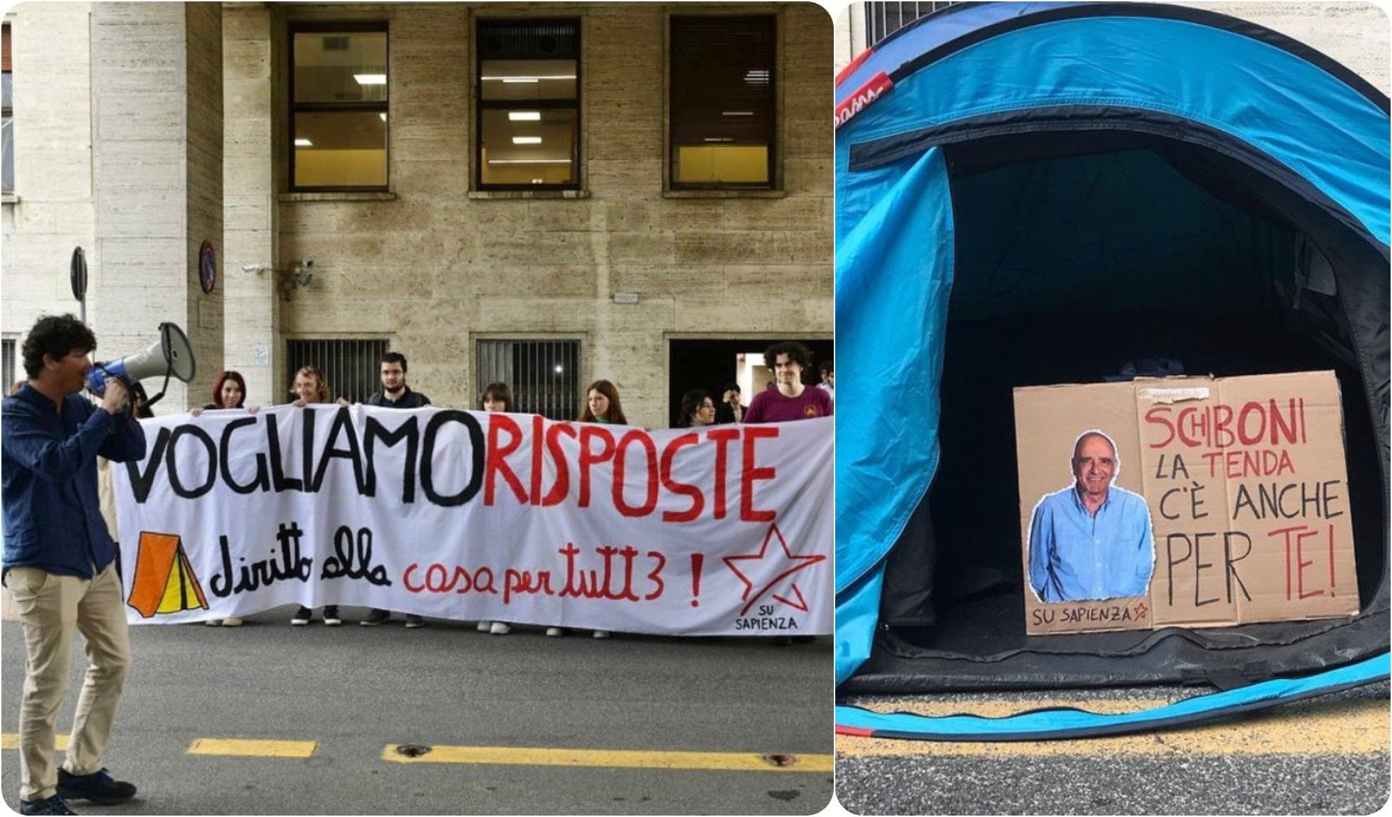 Gli studenti in tenda alla Sapienza incontrano le istituzioni: "Dalla ...