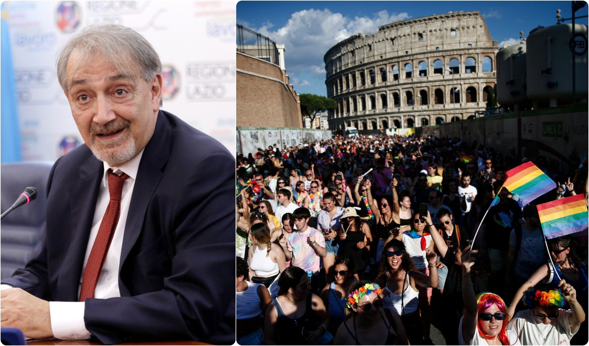 Rocca dopo il ritiro del patrocinio al Roma Pride: "Attacchi che hanno ...