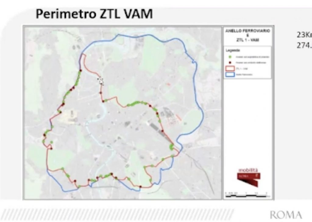 A Roma si pagherà per entrare nella Ztl del centro con l'auto ...
