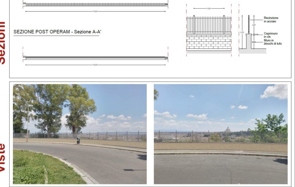 A piazzale Socrate lavori per il belvedere: da lì si gode una delle ...