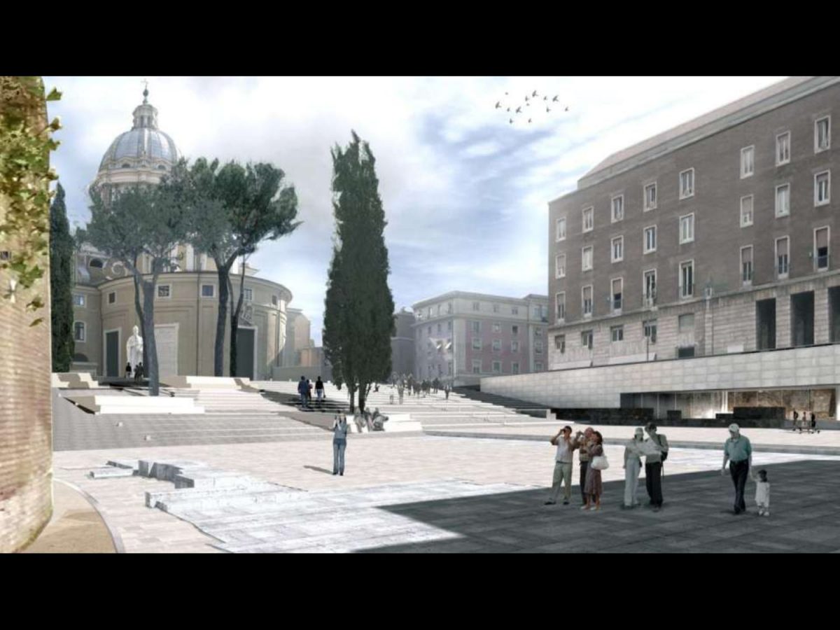 Come diventa la piazza del Mausoleo di Augusto: "È il più grande ...