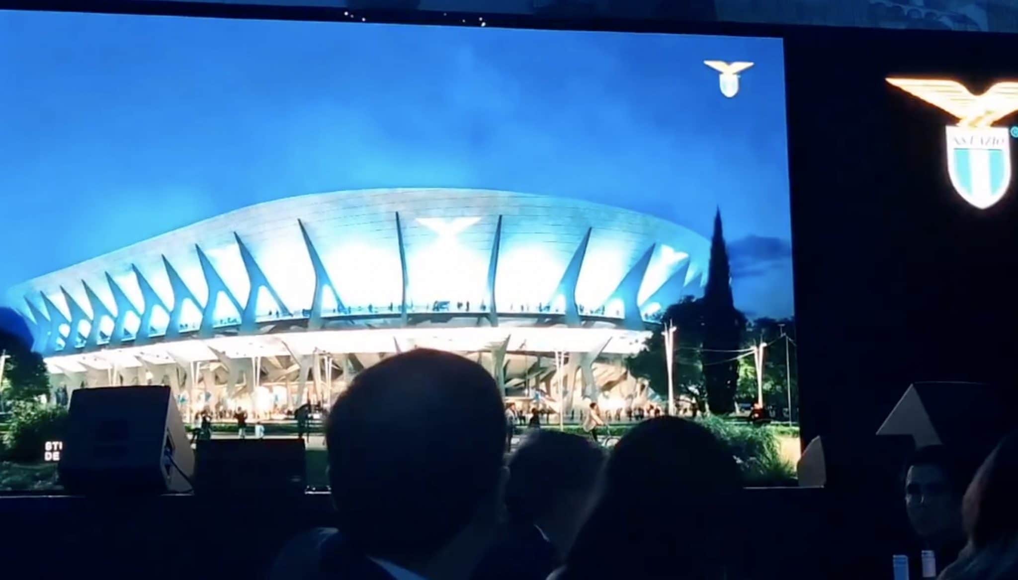 Le immagini inedite del nuovo stadio della Lazio al Flaminio, mostrate ...