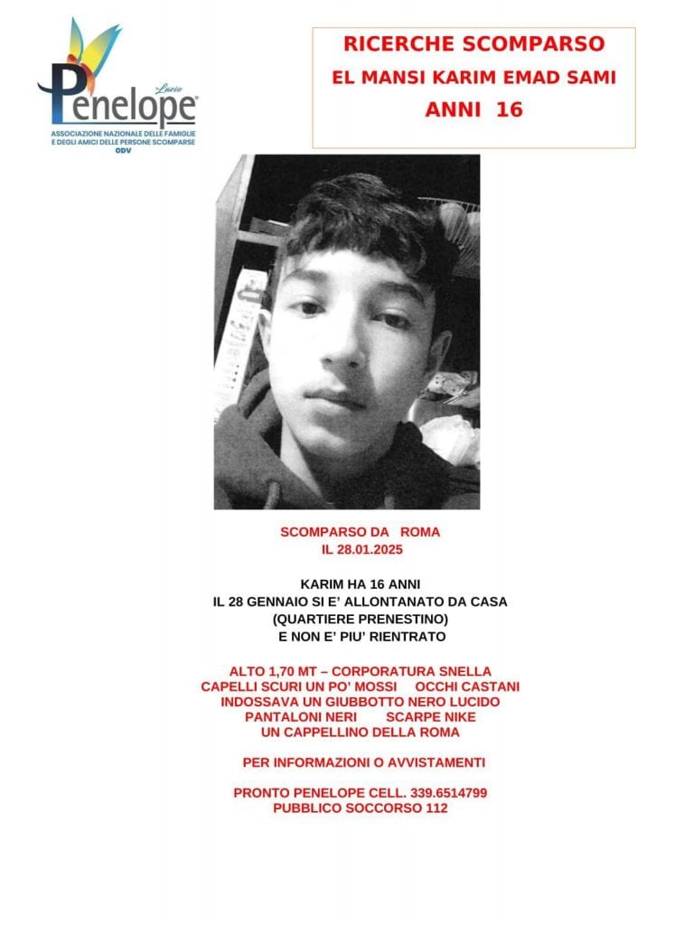 Sedicenne scomparso da Roma, l'appello della mamma: "Aiutatemi a ...