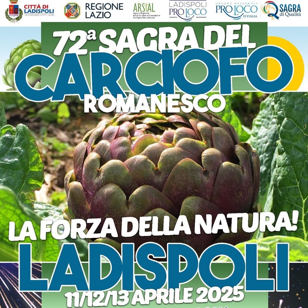 Sagra del Carciofo 2025 a Ladispoli: programma e viabilità da venerdì ...