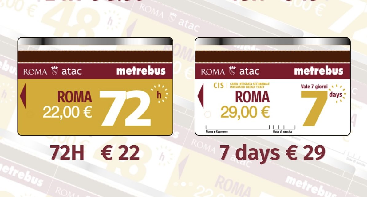 Aumento biglietti Atac a Roma, da oggi prezzi più alti: come cambiano ...