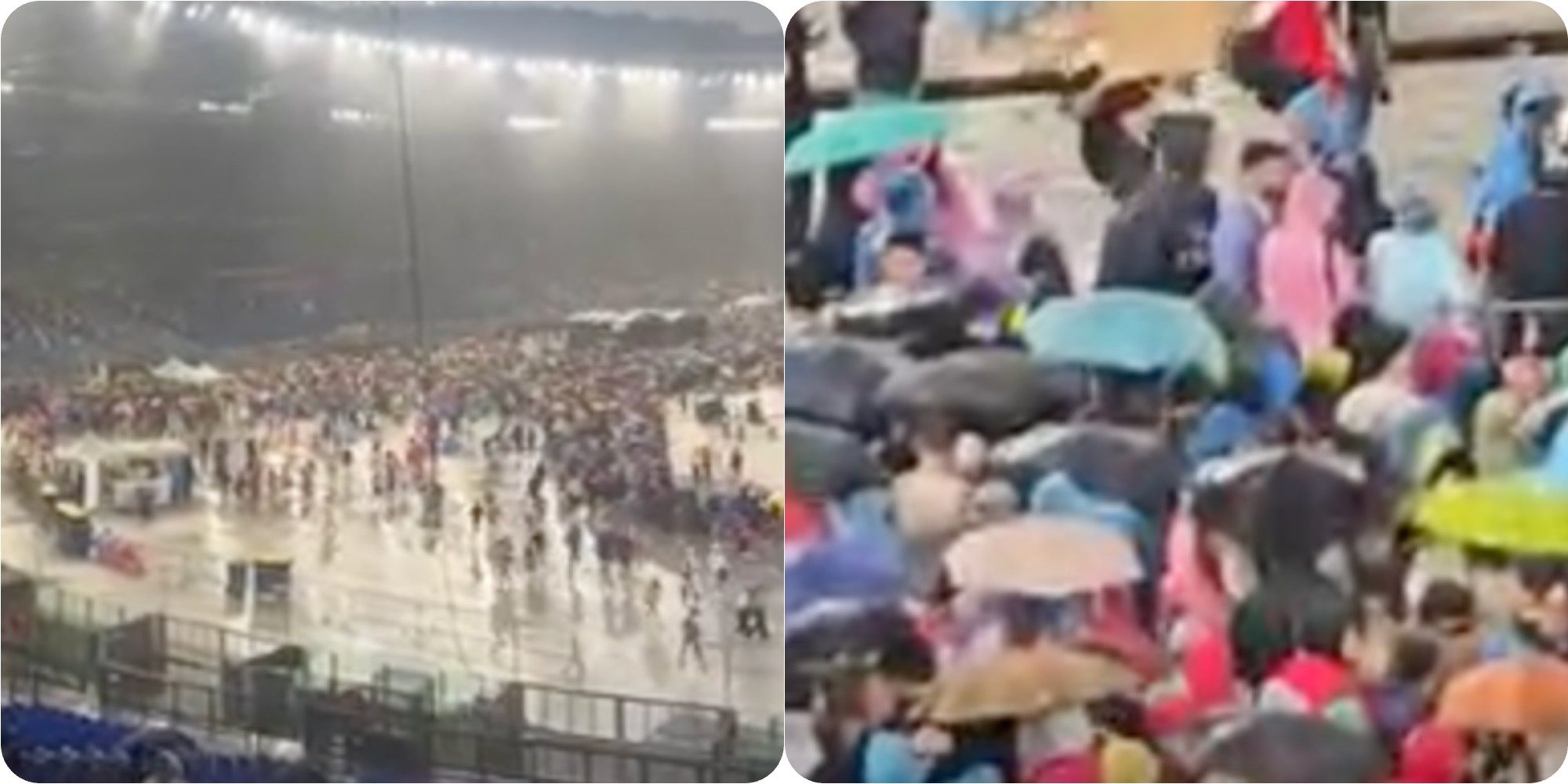 Bomba d'acqua al concerto di Ultimo a Roma: ombrelli aperti nel ...