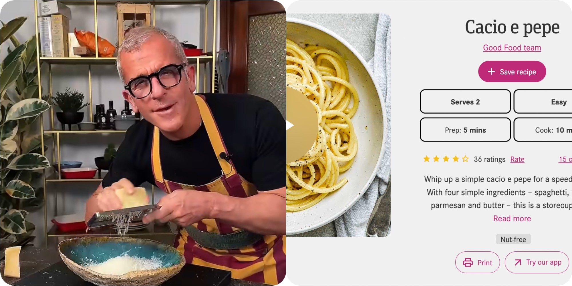 Max Mariola sulla ricetta cacio e pepe della BBC: "Burro e parmigiano a ...