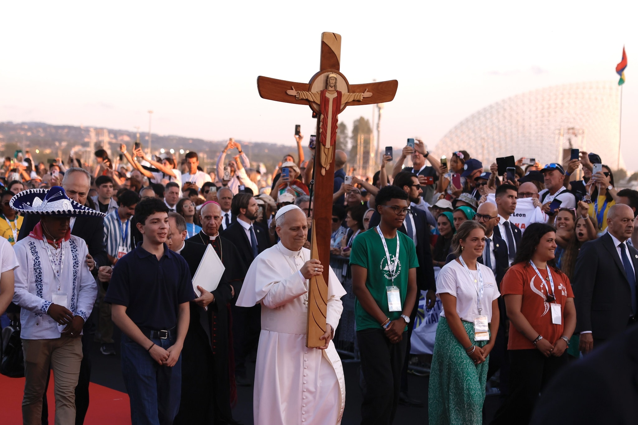 Il video della veglia di preghiera del Giubileo dei Giovani con Papa ...