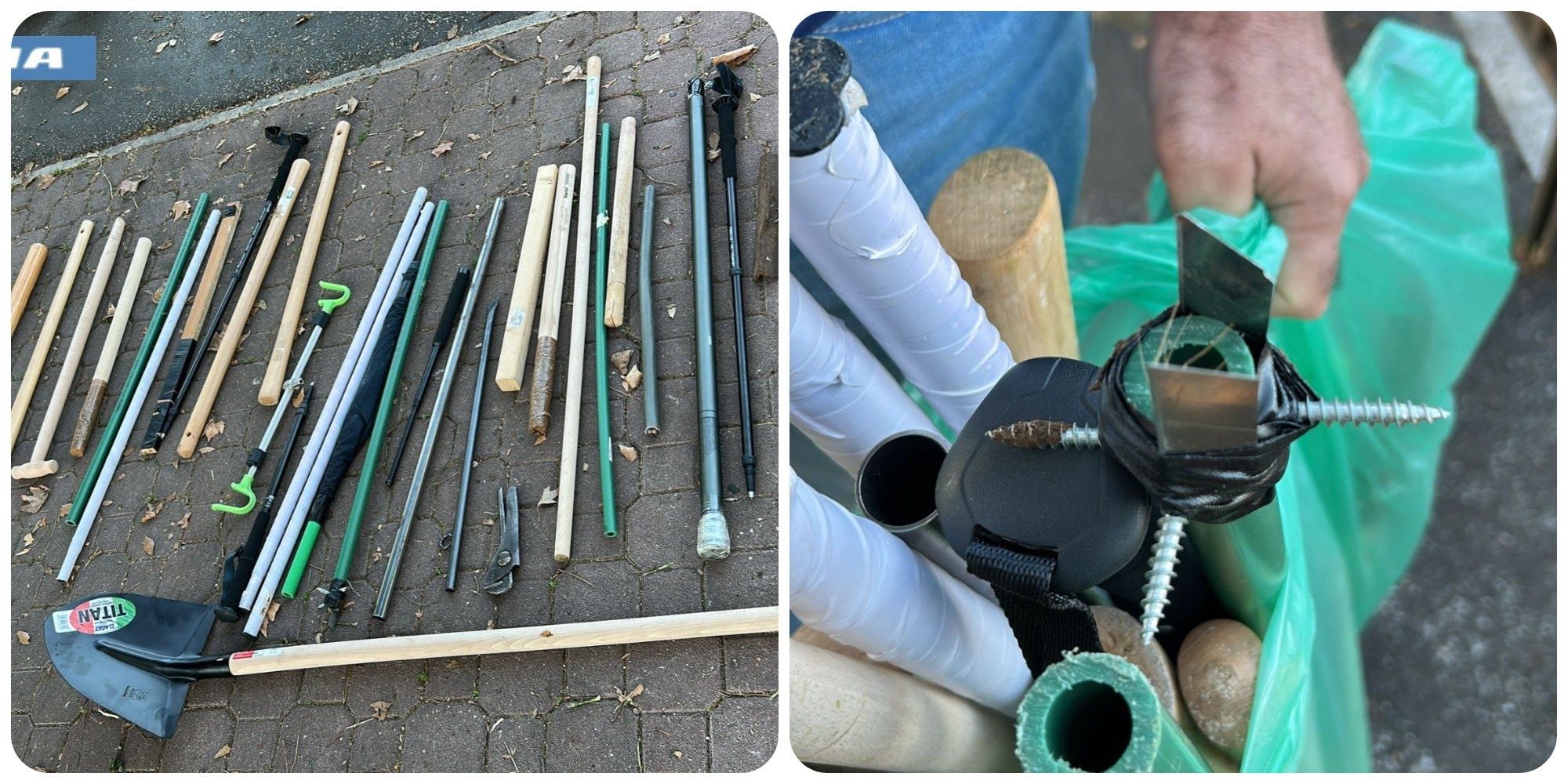 Derby Lazio - Roma, a piazza Mancini nascoste mazze con viti e lame: è allerta massima per gli ...