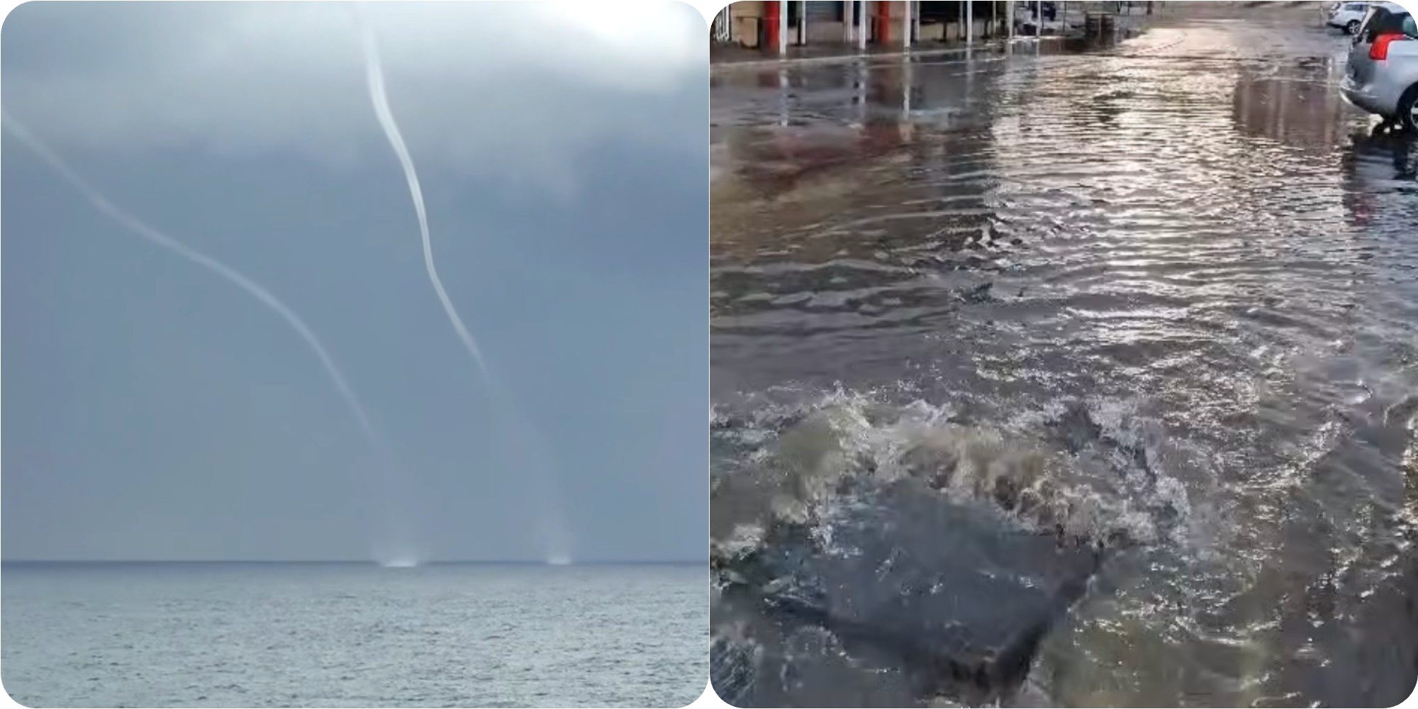 Temporali a Roma e nel Lazio, pioggia e fulmini: strade allagate ...