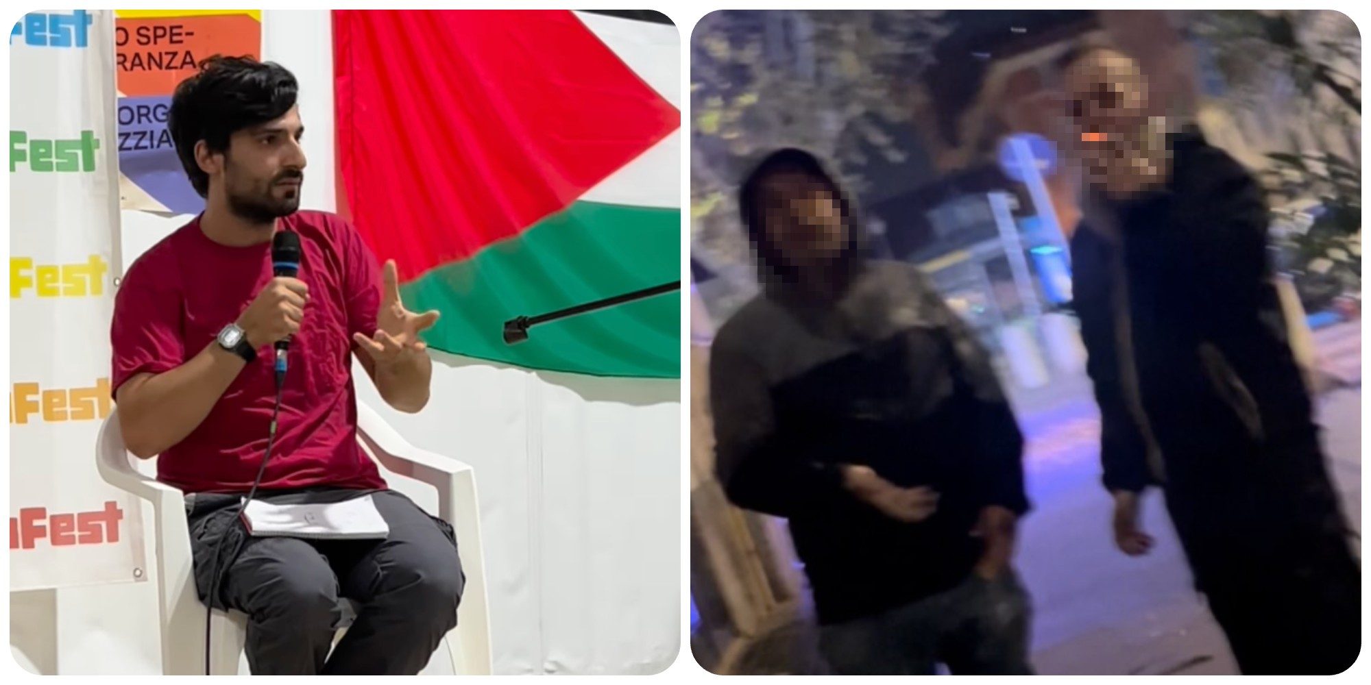 Il giornalista Alessandro Sahebi: "Aggredito da neofascisti mentre ero ...