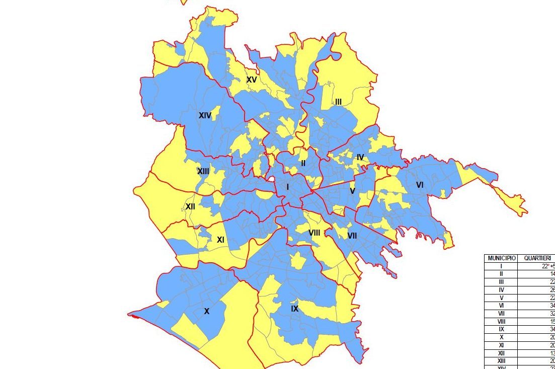 Nuova mappa dei quartieri di Roma, tra i cittadini è polemica: "Siamo ...