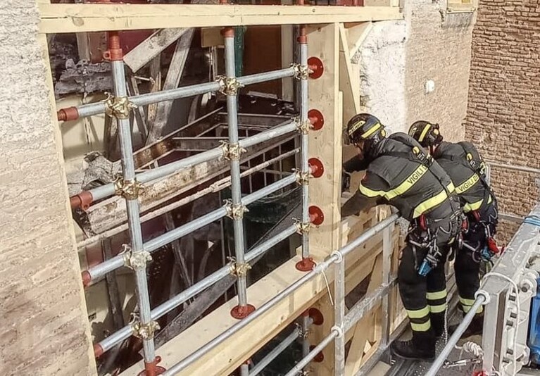 Crollo della Torre dei Conti, oggi il sopralluogo del prefetto Giannini
