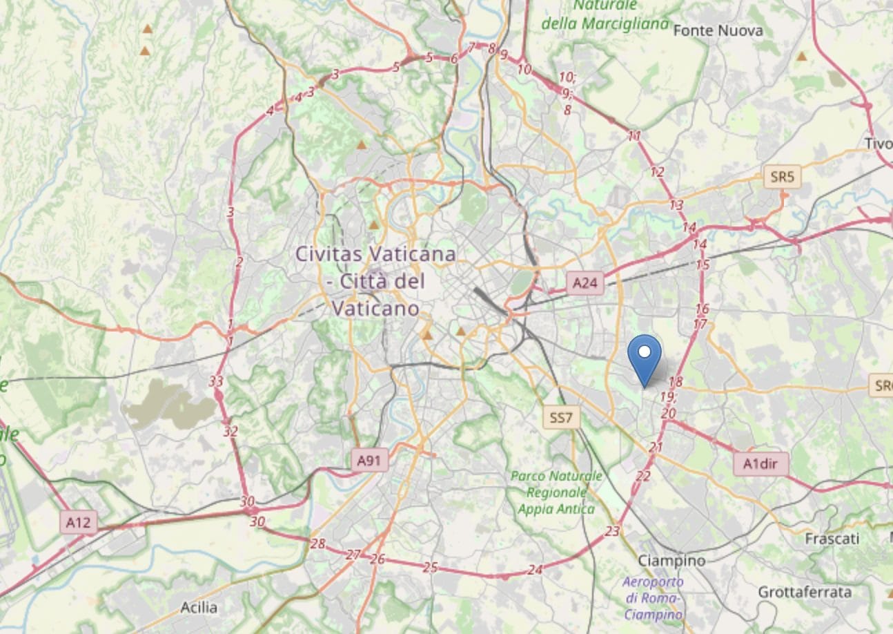 Terremoto a Roma, scossa di magnitudo 2.0 nella serata di ieri ...