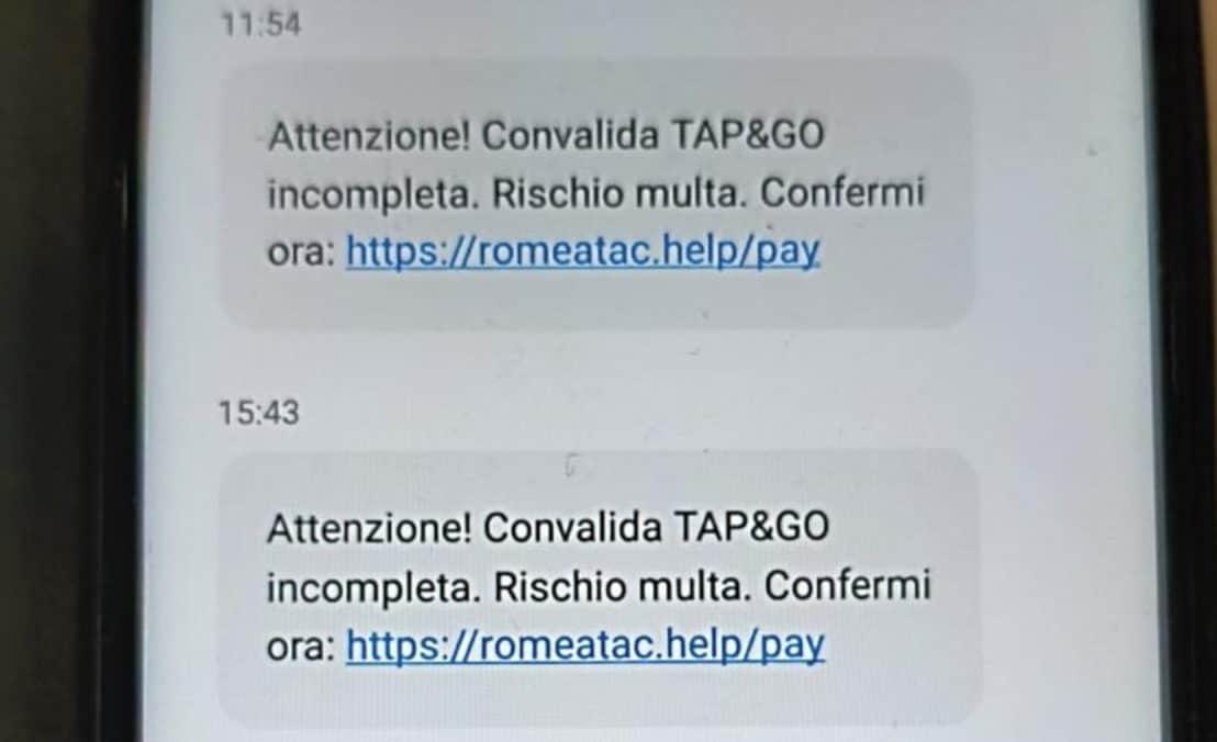 Convalida biglietti Tap&Go, la truffa via sms. Atac: "Non siamo noi ...