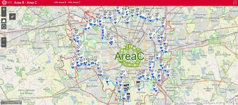 Area B Milano nel 2024: mappa, orari, costi, regole e divieti