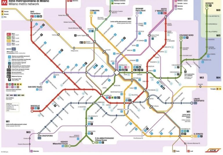 Metro lilla Milano: orari, fermate e mappa della linea M5