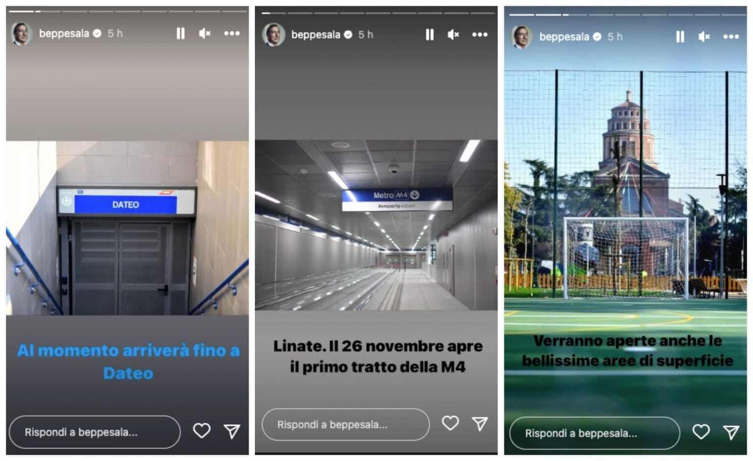 Metro blu M4 di Milano: fermate, orari, mappa e prossime aperture