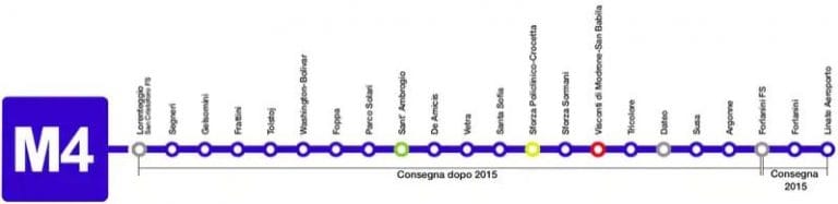 Metro Milano: mappa, orari e fermate con i percorsi di tutte le linee