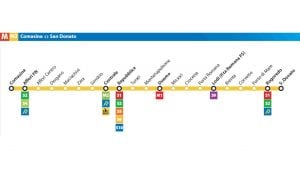 Metro Milano: mappa, orari e fermate con i percorsi di tutte le linee