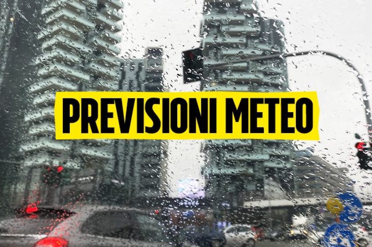 Maltempo a Milano e in Lombardia, allerta meteo gialla e rischio ...