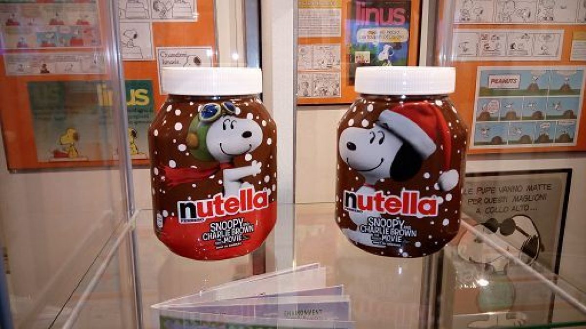 Festa della Nutella a Milano alla mostra per Snoopy e i Peanuts