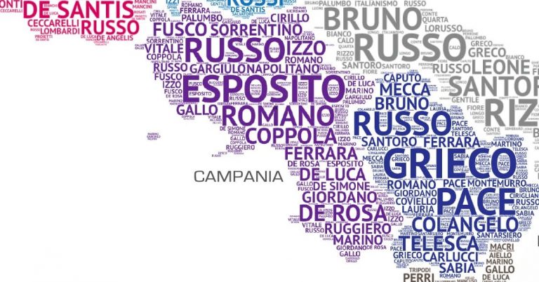 Quali sono i cognomi più diffusi in Campania: la lista provincia per ...