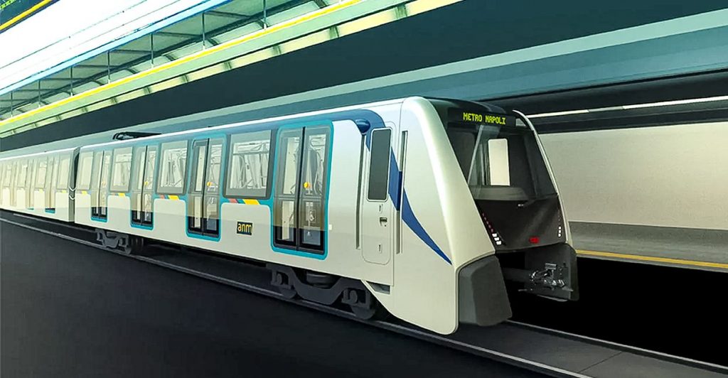 A Napoli in esercizio il primo treno nuovo della metro Linea 1 dopo 20 ...