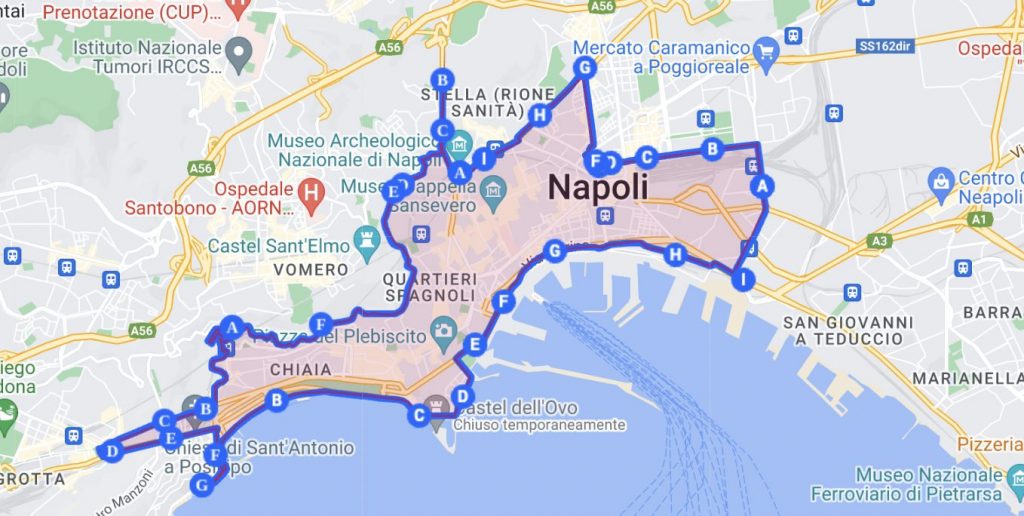 Il piano traffico per la Festa Scudetto a Napoli: mappa, strade chiuse ...