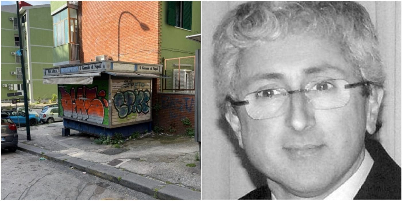 Tra le edicole demolite a Napoli c'è quella di Salvatore Buglione ...