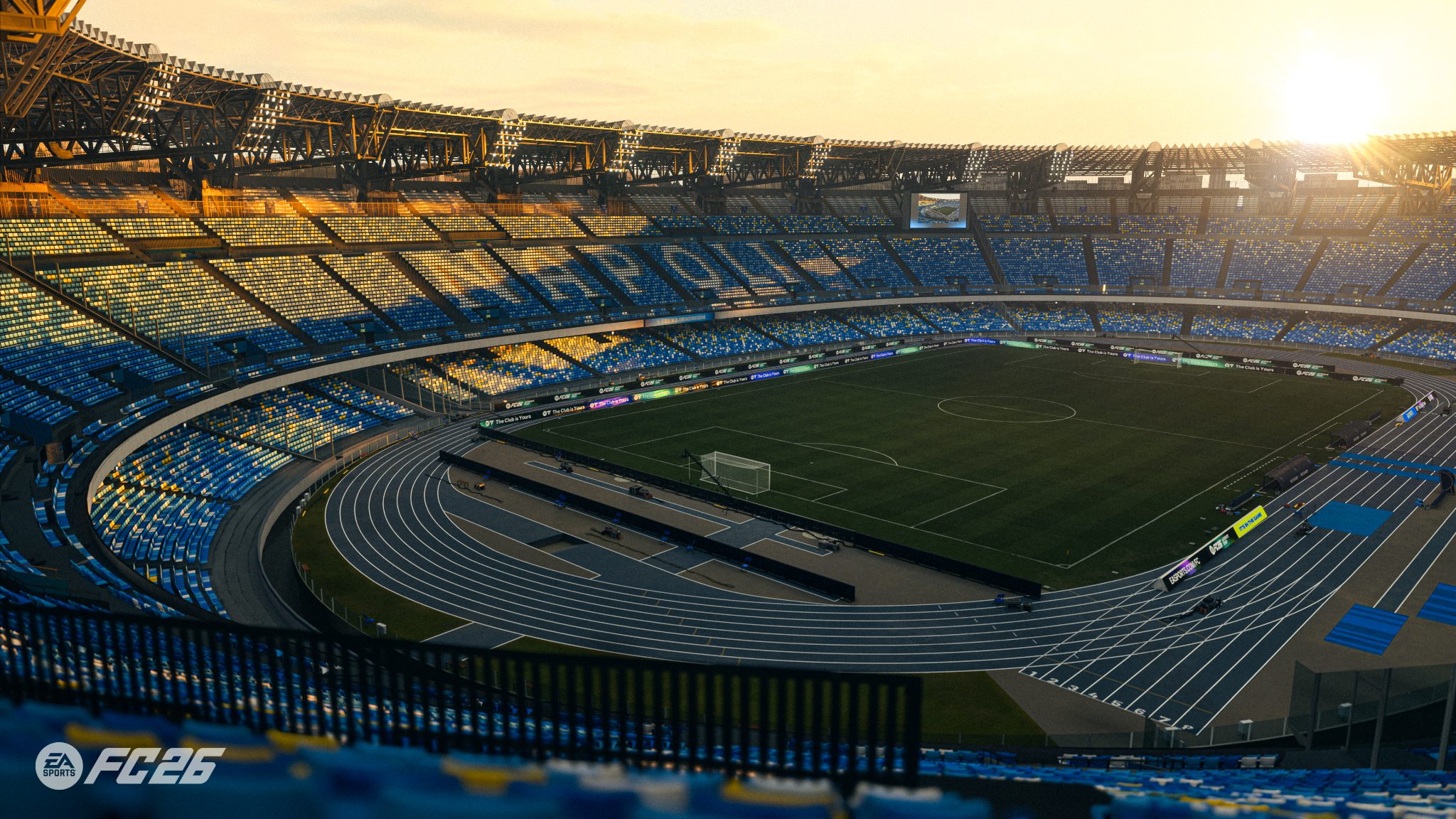 Lo Stadio Maradona in EA Sports FC 26: le prime immagini dell'impianto ...