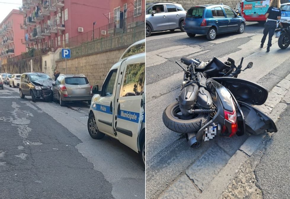Scontro auto-moto a Capodimonte, un morto e un ferito grave. Incidente stradale a via Miano
