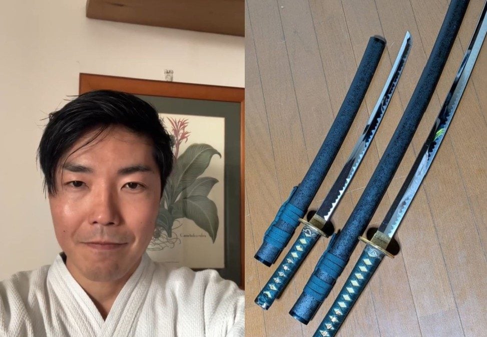 L'artista samurai giapponese derubato a Napoli di 15 katane, era stato ...