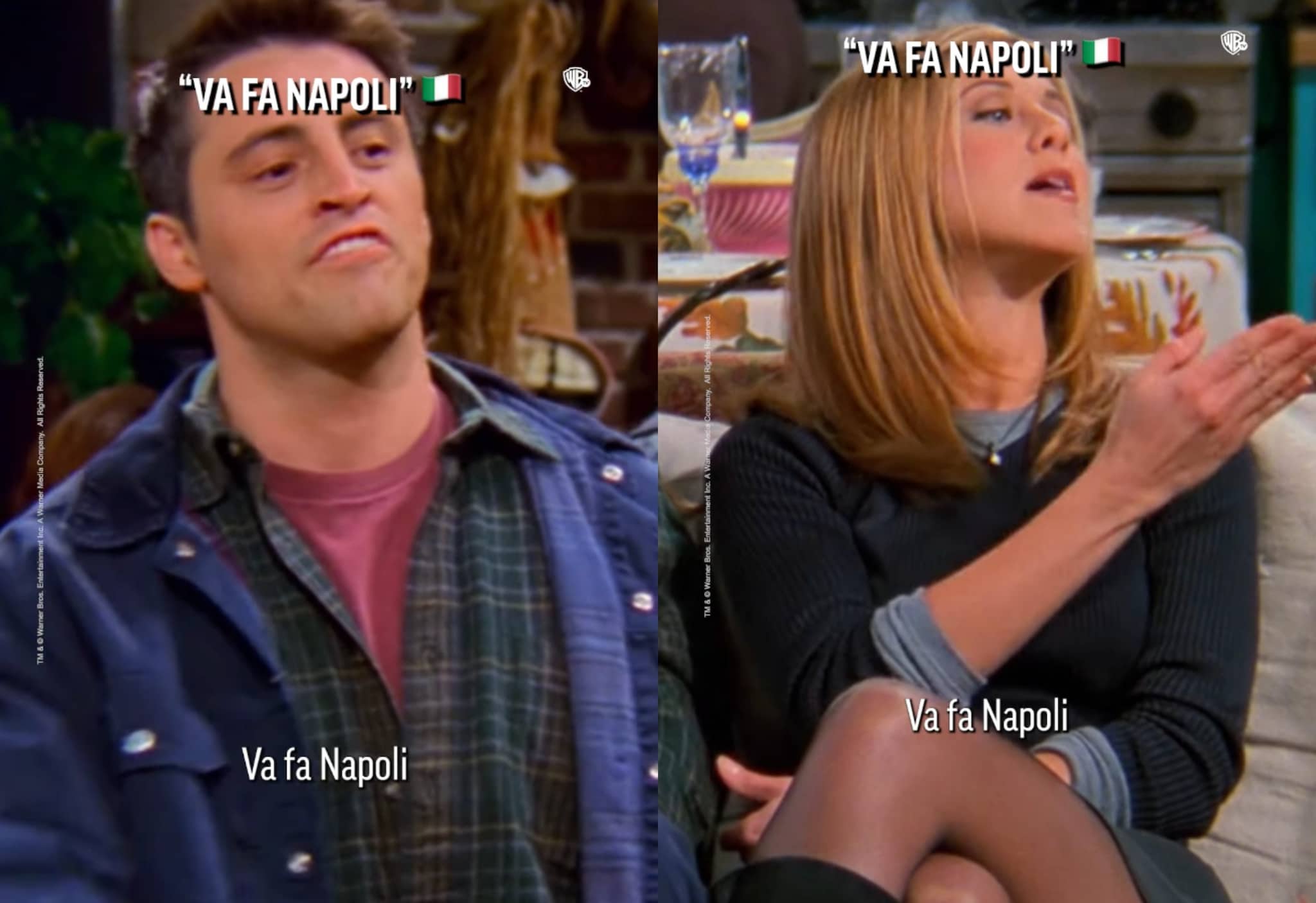 "Va fa Napoli!", quando in Friends nacque la versione "pulita" del ...