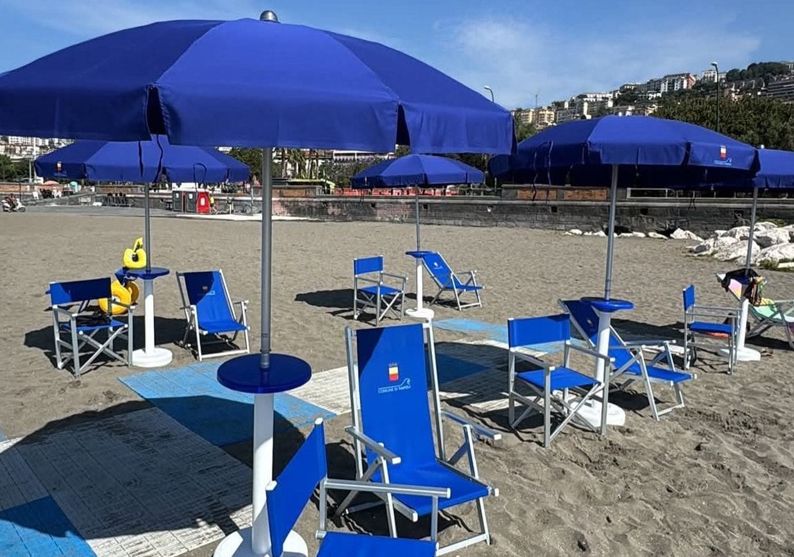 La spiaggia gratuita alla Rotonda Diaz riapre per l'estate 2026: pedana ...