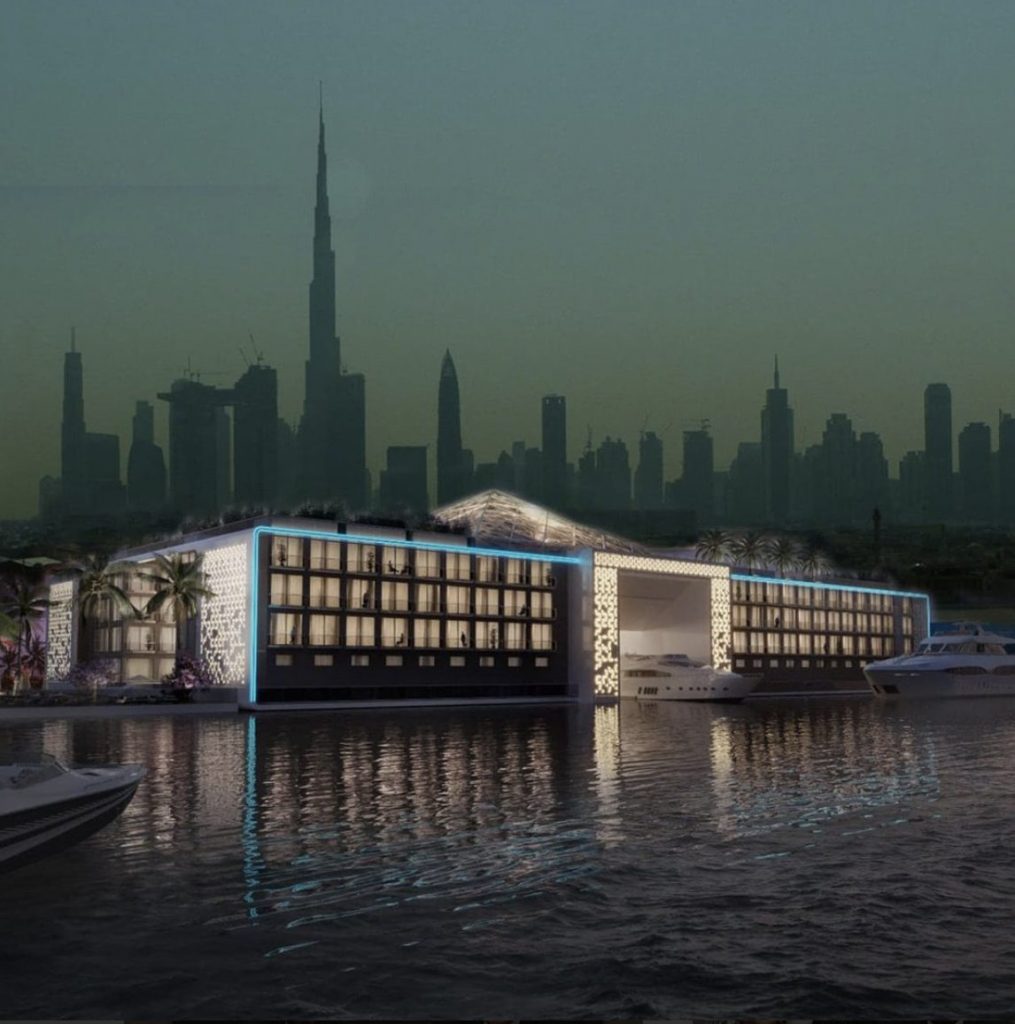 Floating Palace, il primo hotel galleggiante con ville a sfioro e suite ...