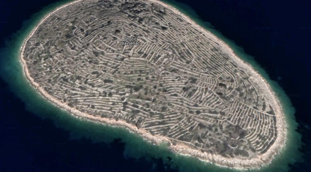 Dove si trova il minuscolo isolotto a forma di impronta digitale