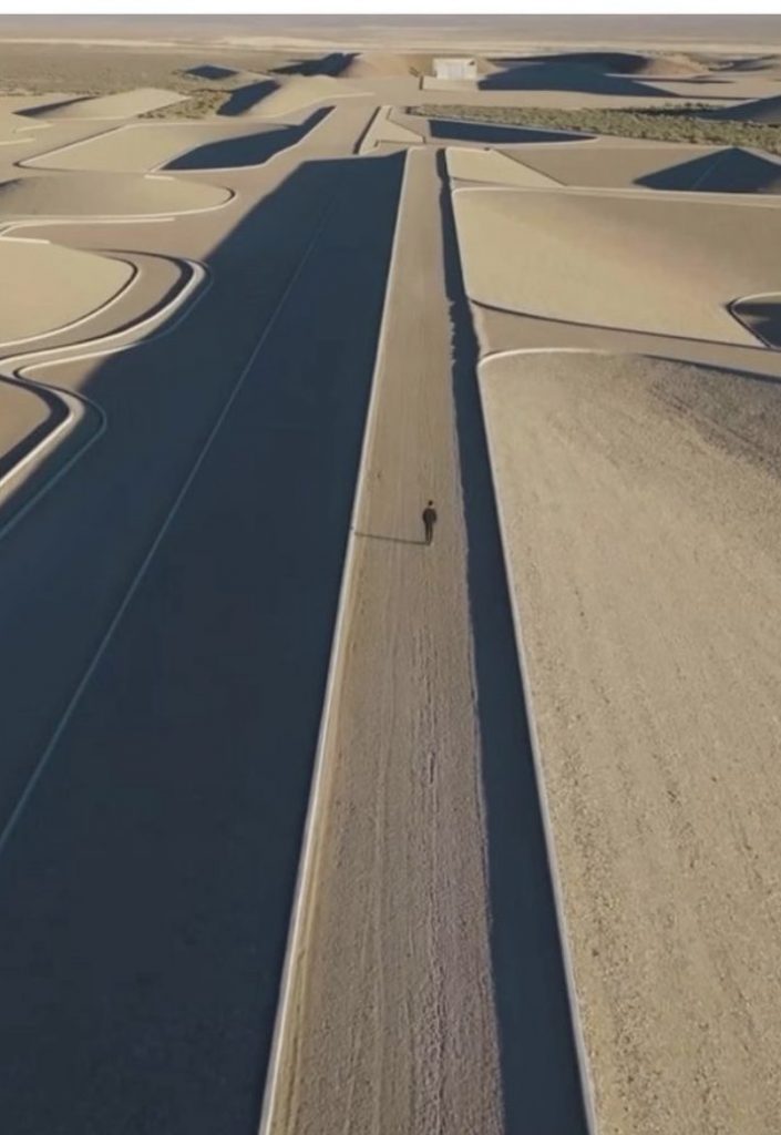 Svelata una nuova città nel deserto del Nevada: è la più grande opera d ...