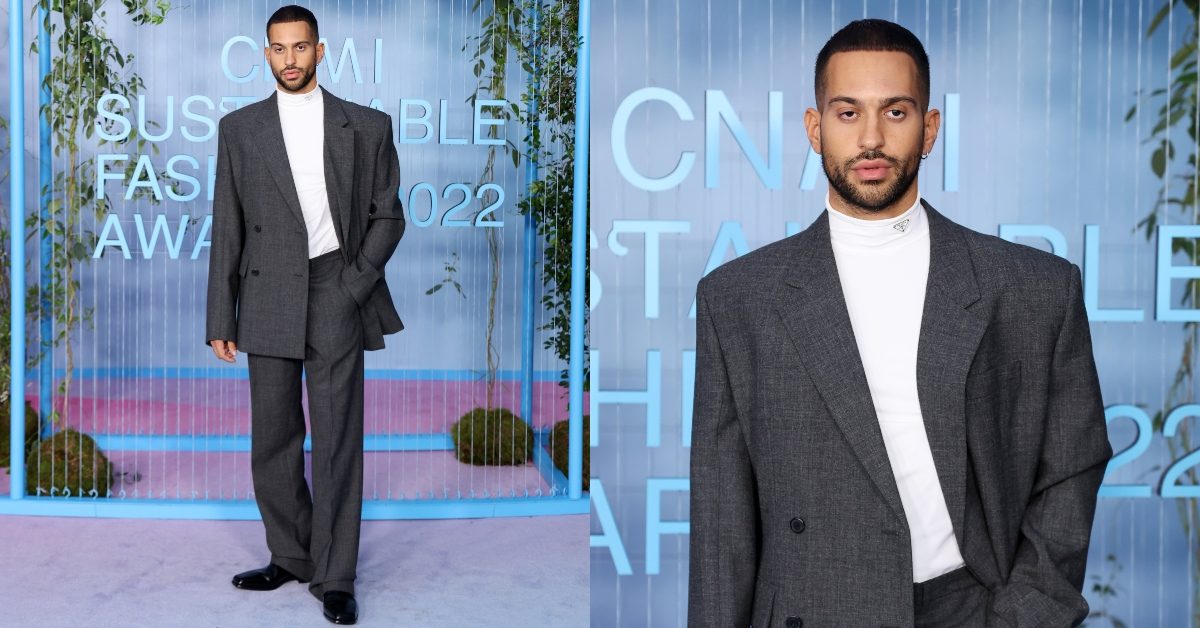 Mahmood cambia stile: sul pink carpet milanese indossa il completo classico