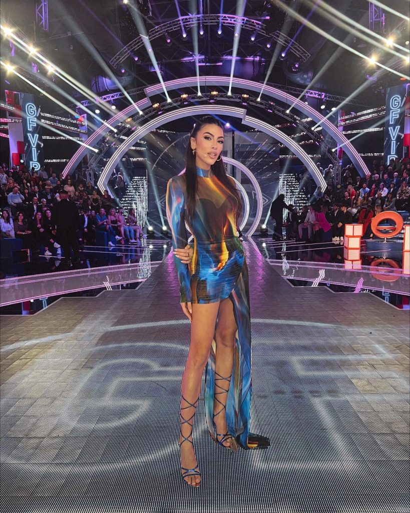 Giulia Salemi con l'abito trasparente 'in fiamme' al GF Vip 7: "Non ...