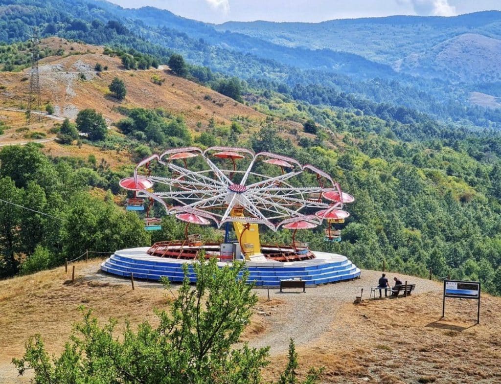 Dove si trova la giostra più lenta del mondo che fa un giro in 15 minuti