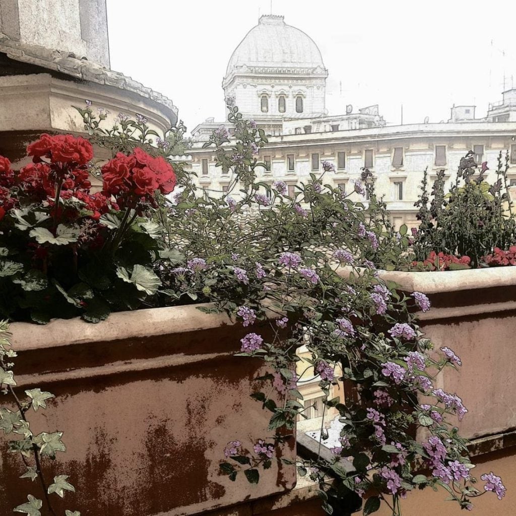 La casa di Francesca Fagnani con terrazza panoramica e vista mozzafiato ...