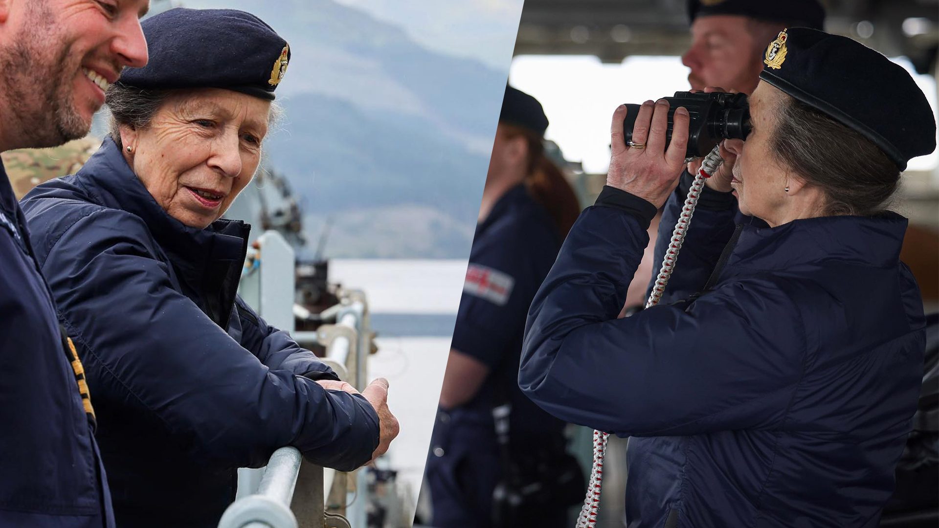La principessa Anna di nuovo in divisa: qual è il suo ruolo sulla nave ...