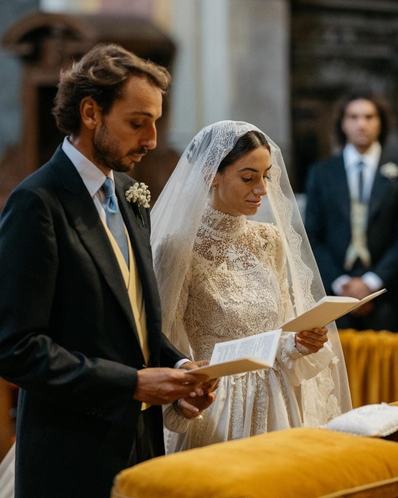 Virginia Valsecchi sposa Dario Martelli: chi ha firmato il prezioso ...